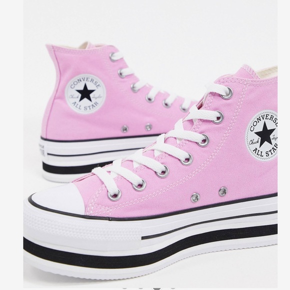 Converse | Shoes | Converse Chuck Taylor Platform Pink Sneakers | Poshmark